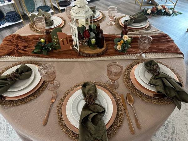 Shabby Tablescape Lookbook - Shabby Sisters Rentals in Rome, PA